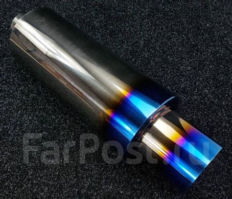 Бочка HKS style Titan 76мм - Универсальный глушитель прямоточный купить ...