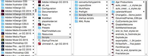 Managing InDesign Scripts CreativePro Network