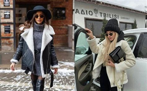 겨울 무스탕 참고할만한 코디 24가지