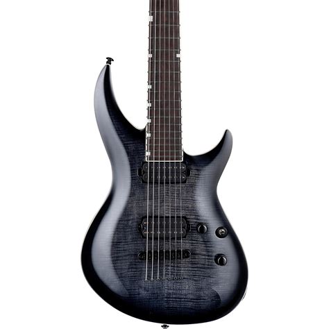 Esp Ltd H3 1007 Baritone 7 String Electric Guitar See Thru Black Sunburst Guitar Center