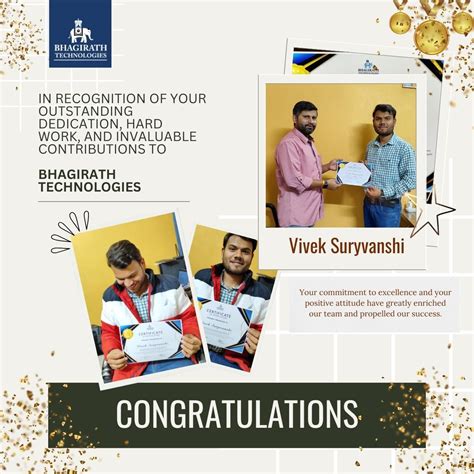bhagirath technologies on linkedin appericationpost appericiation