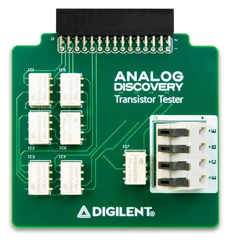 Transistor Tester For Analog Discovery Enables Characteristic Curve