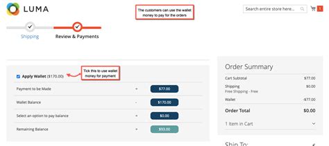 magento 2 wallet extension e wallet for payments and refunds
