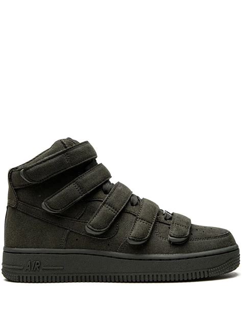 Nike x Billie Eilish Air Force 1 High Strap "Sequoia" Sneakers | Grey ...