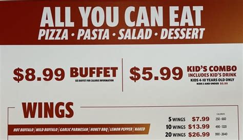 2024 Cicis Pizza Buffet Prices All You Can Eat And Specials