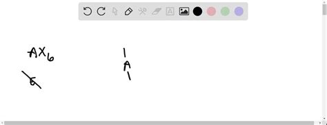 Solved According To Vsepr Theory A Molecule With The General Formula Ax6 Will Have A Molecular