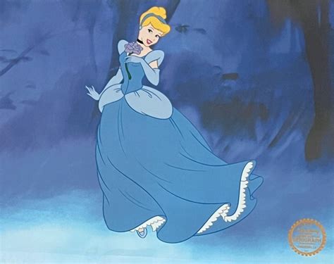 Disney Cinderella Sericel Animation Art Serigraph Cel In United