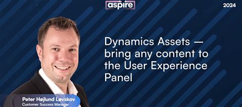 Dynamics Assets Bring Any Content To The User Experience Panel Clicklearn Community