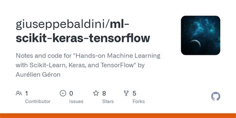 GitHub Giuseppebaldini Ml Scikit Keras Tensorflow Notes And Code For Hands On Machine