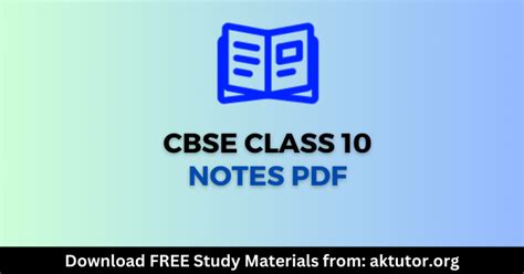 Cbse Notes Aktutor