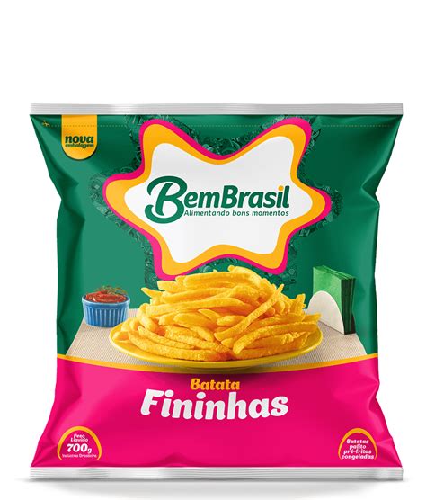 Batata Bem Brasil 700g Fininhas é Aqui Na Barcelos