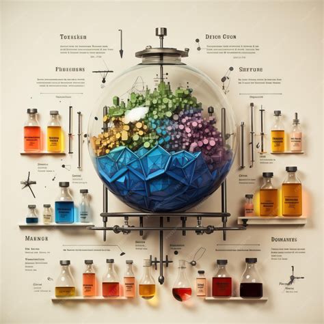 Premium Vector Realistic Vector Science Elements On White Background