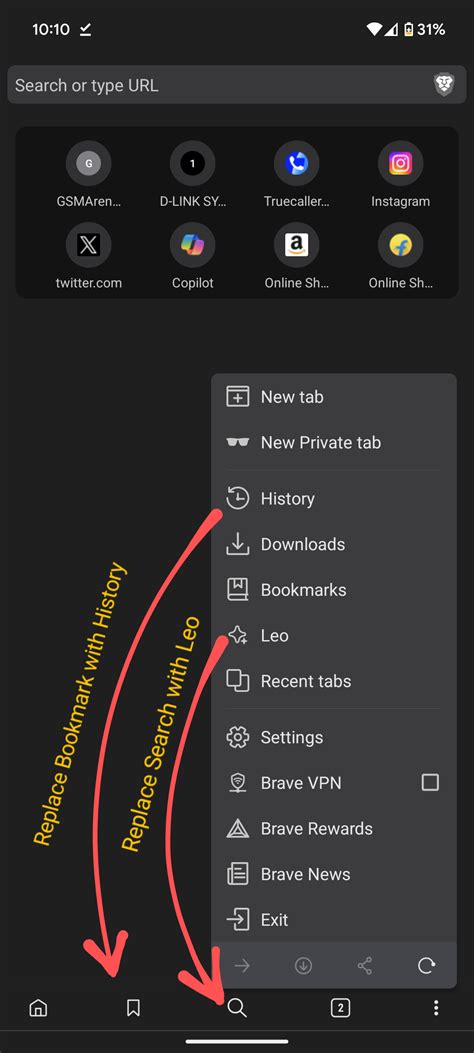Personalizecustomizable Bottom Toolbar For Improved Usability