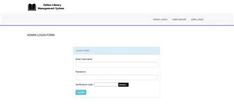 Library Management System Project In Php With Source Code