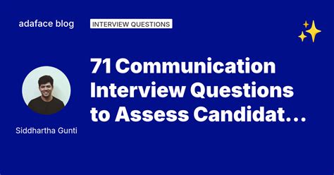 71 Communication Interview Questions Adaface