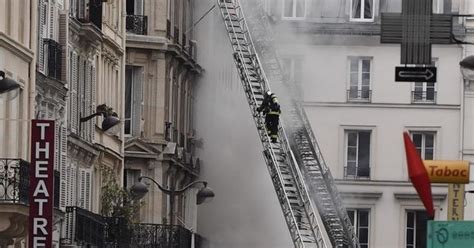 프랑스 파리 시내 빵집서 가스 폭발사고