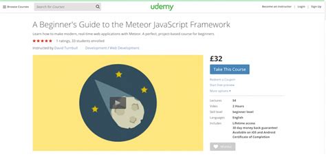 6 Courses To Jumpstart Your Meteor Career Business Technology And Lifestyle Blog