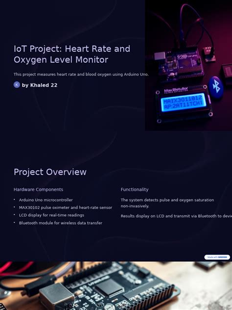 Iot Project Heart Rate And Oxygen Level Monitor Pdf Internet Of Things Arduino