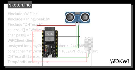 Read And Write Sensor Data Wokwi Esp32 Stm32 Arduino Simulator