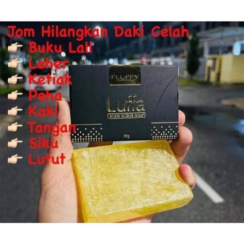 Luffa Soap Body Scrub Soap 80g Shopee Malaysia