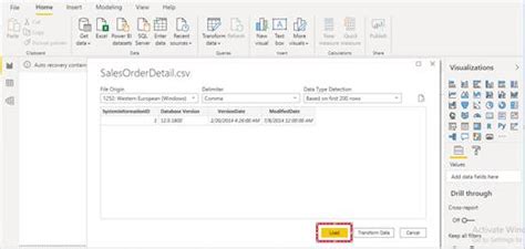 Import Data Into Power Bi From Csv