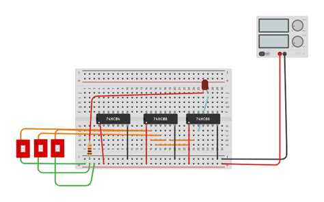 Circuit Design Lab 3 Cpe 201 Tinkercad