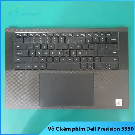 Vỏ Mặt C Dell Presision 5550 Gồm Phím Và Touchpad