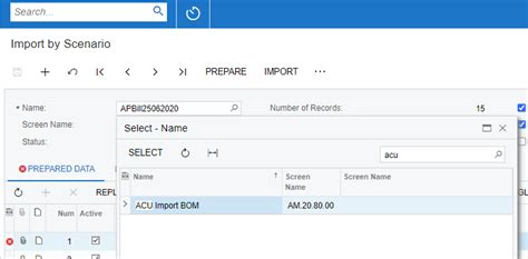 Import By Scenario The Save Button Is Disabled Field Type Value ADR Community