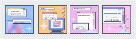 retro desktop computer interface posters 17688962 vector art at vecteezy