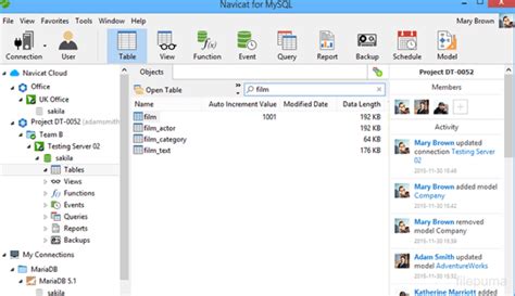 Downloaden Navicat For Mysql 1732 Voor Windows