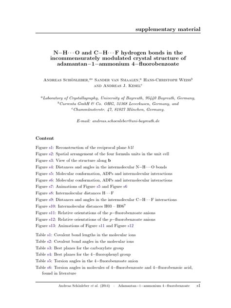 Acta Cryst 2014 B70 Suppl Pdf Intermolecular Force Chemical Bond