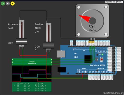 Wokwi Arduino Mega 2560 步进电机的原理与应用mega 2560控制步进电机 Csdn博客