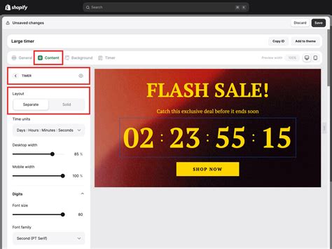 How To Add A Stylish Countdown Timer To Shopify Using A Free App