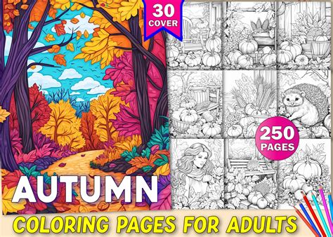 Embrace The Cosy Season With Adult Autumn Coloring Pages