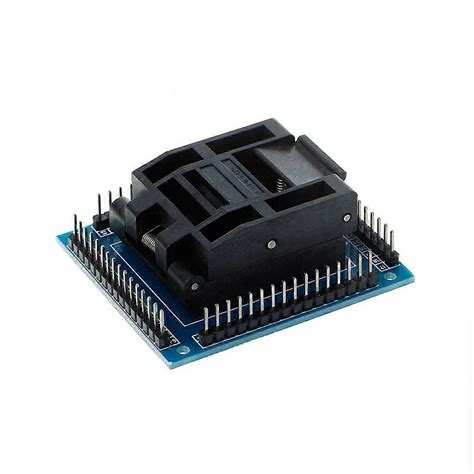 Test Socket Programming Adapter Conversion Block For 05m Qfp64 Tqfp64
