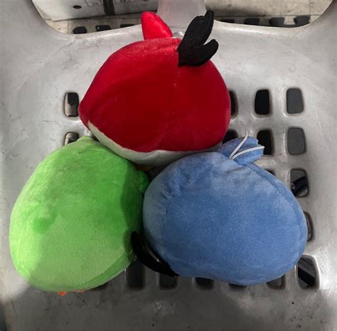 Angry Bird Plushies Hobbies And Toys Toys And Games On Carousell