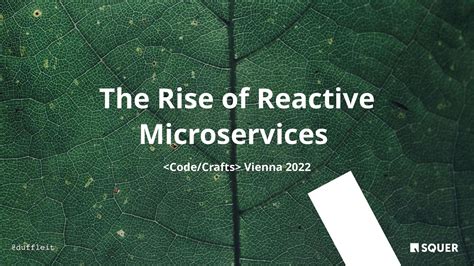 the rise of reactive microservices speaker deck