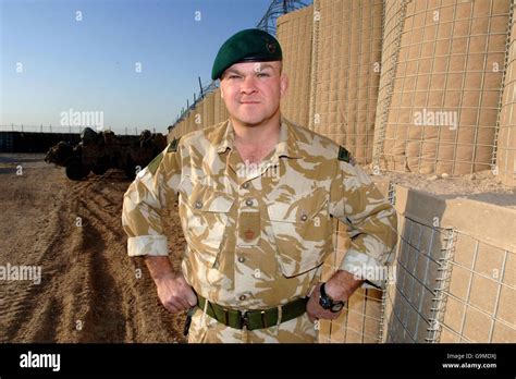 Major Ewen Murchison Who Is The Company Commander Of Royal Marines 42 Commando At Fob Price Near