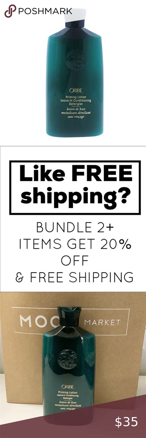 Oribe Priming Lotion Leave In Conditioning Detangler 8 5 Oz Lotion Detangler Conditioner