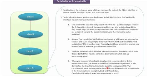 java difference between serializable and externalizable in java