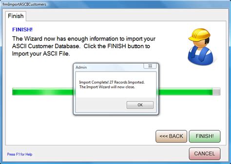 Importing Customer Records From An Ascii Text File