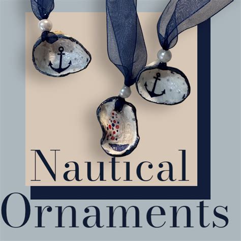 Anchor Ornament Set Of 3 Jacqueline Mb Designs