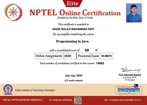 Dataanalyst Javaprogramming Nptelgraduate Rafi Sbm