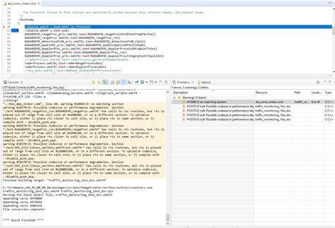 CCS AWR Traffic Monitoring Compilation Warning And No Results Sensors Forum Sensors