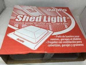 Duraflo Shed Light Vented Skylight