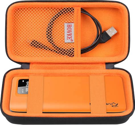 BOVKE Travel Case For RoamWiFi 4G LTE Mobile Hotspot Router Worldwide Portable High Speed
