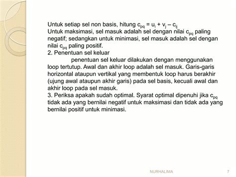 Pert8 Penentuan Solusi Optimal Ppt