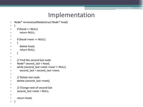 Linked List Insertion And Deletion Pptx Programming Languages Computing
