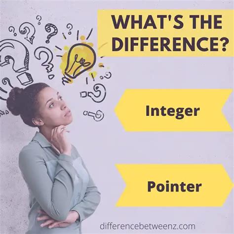 Difference Between Integer And Pointer Difference Betweenz