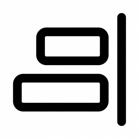 Align Right Alignment Edit Tools Graphic Tool Icon Download On Iconfinder